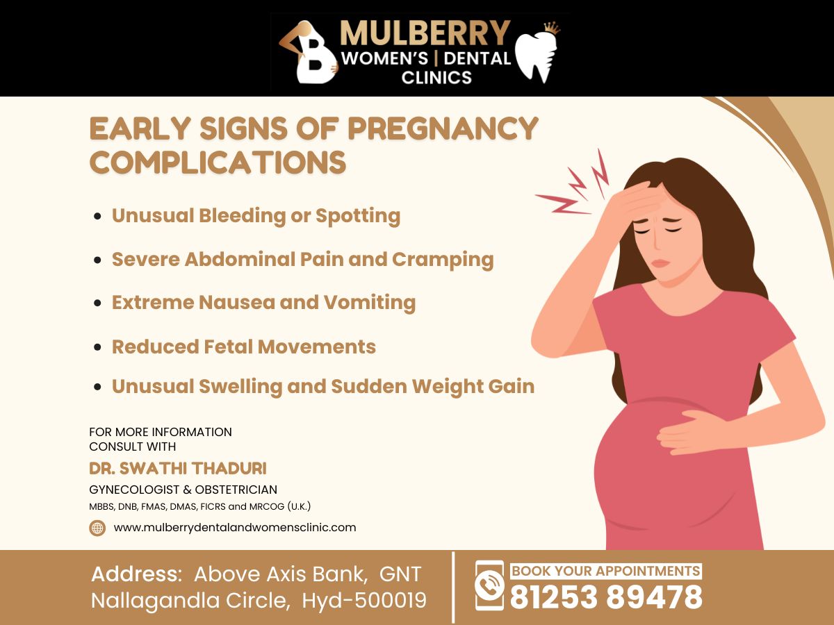 Early Signs of Pregnancy Complications | Dr. Swathi Thaduri